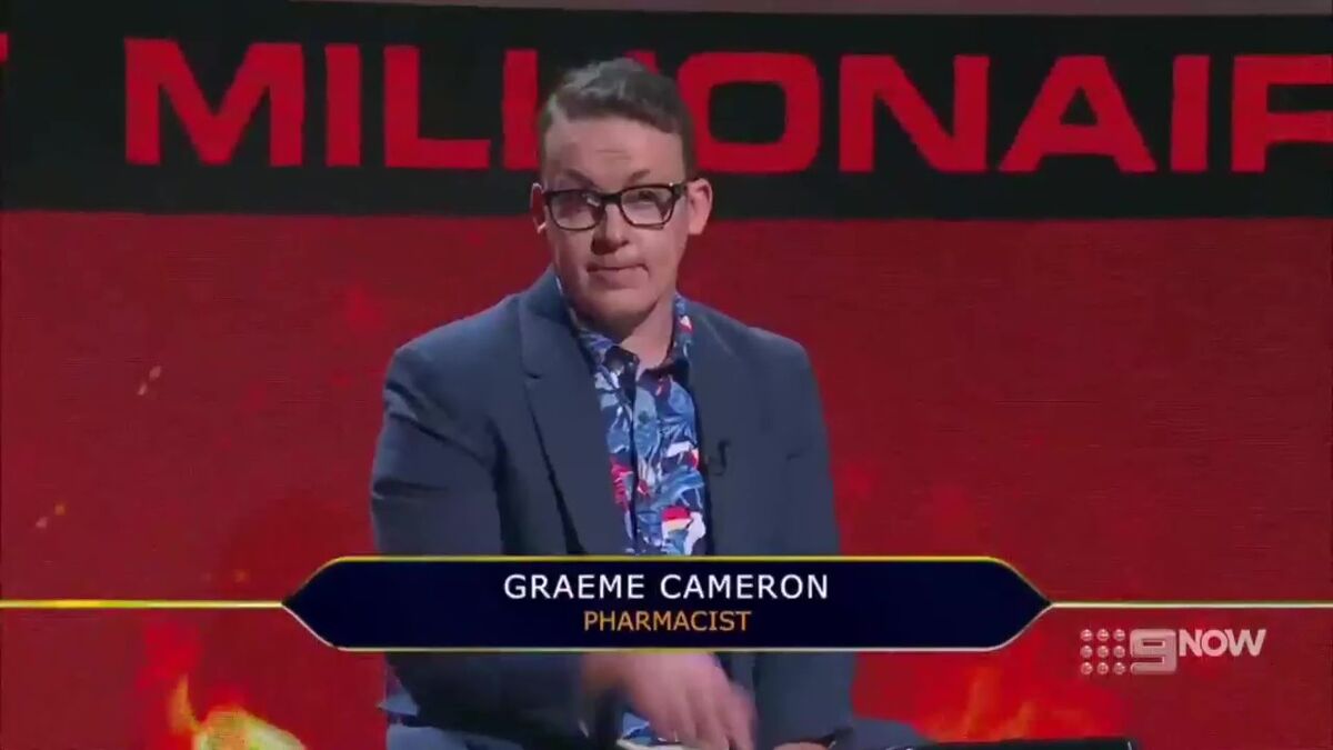 Graeme Cameron Who Wants To Be A Millionaire Wiki Fandom