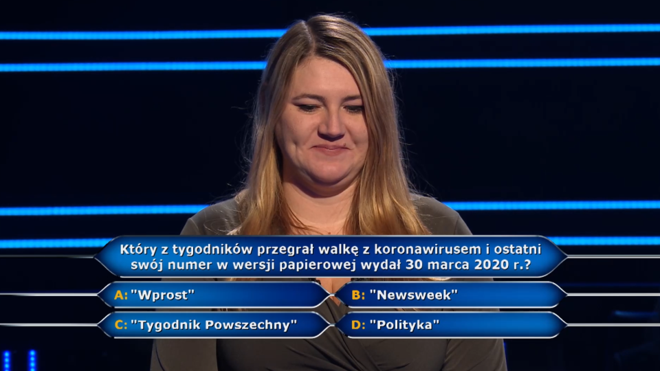Magdalena Bielawny Who Wants To Be A Millionaire Wiki Fandom