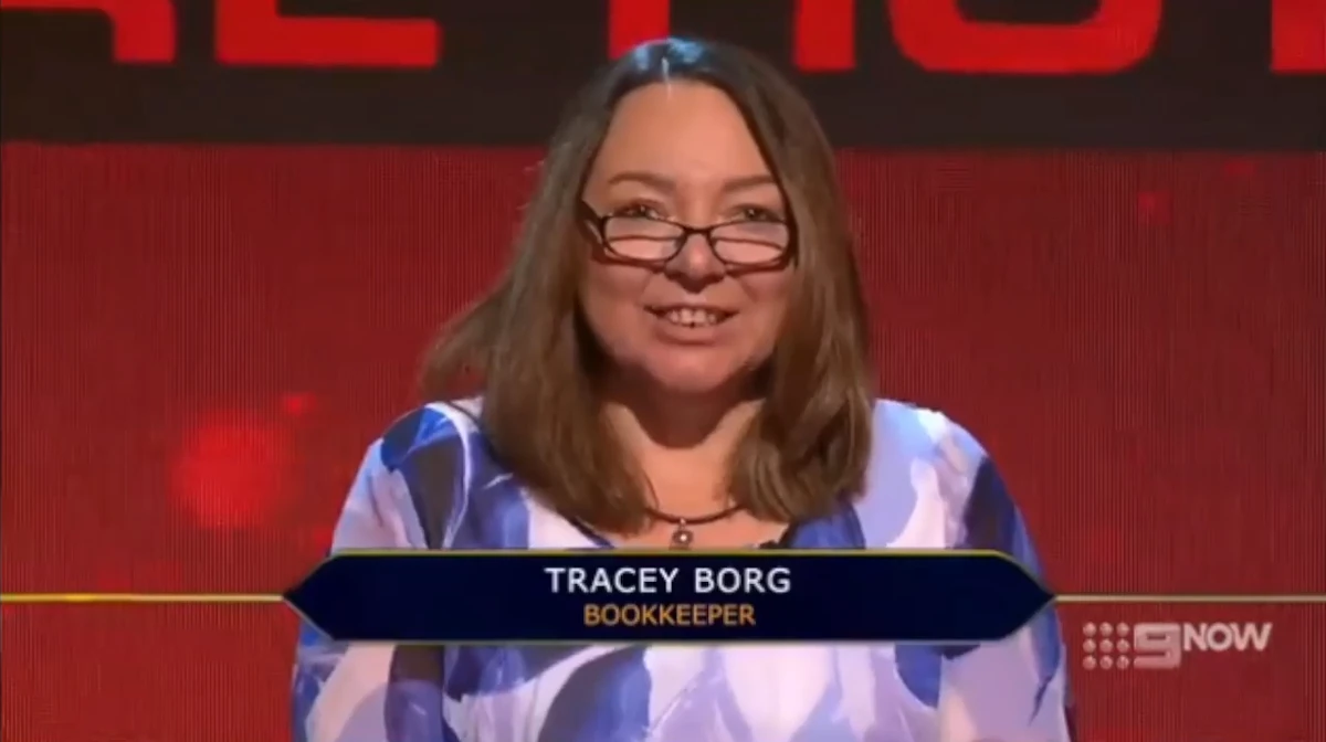 Tracey Borg | Who Wants To Be A Millionaire Wiki | Fandom