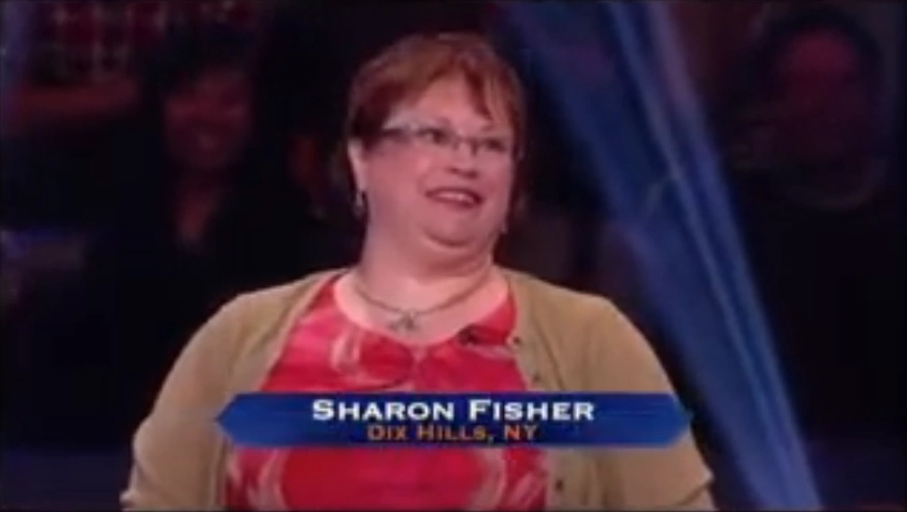 Sharon Fisher | Who Wants To Be A Millionaire Wiki | Fandom