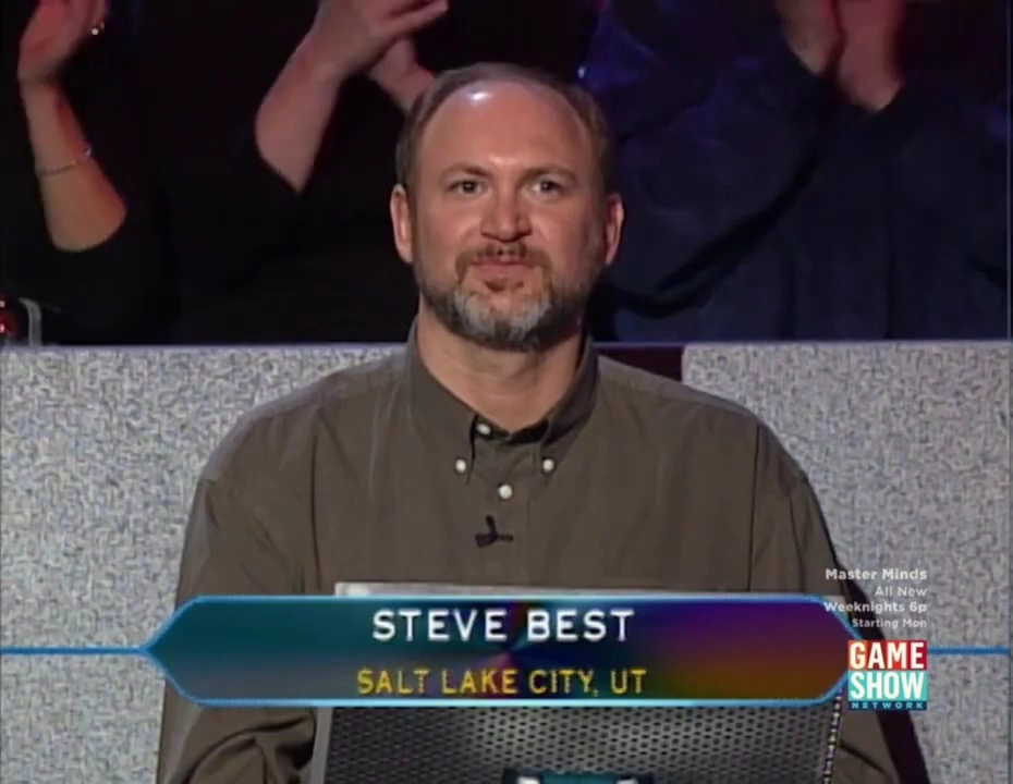 Steve Best | Who Wants To Be A Millionaire Wiki | Fandom