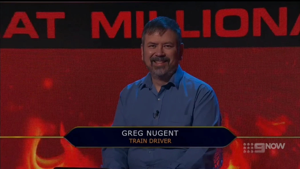 Greg Nugent | Who Wants To Be A Millionaire Wiki | Fandom