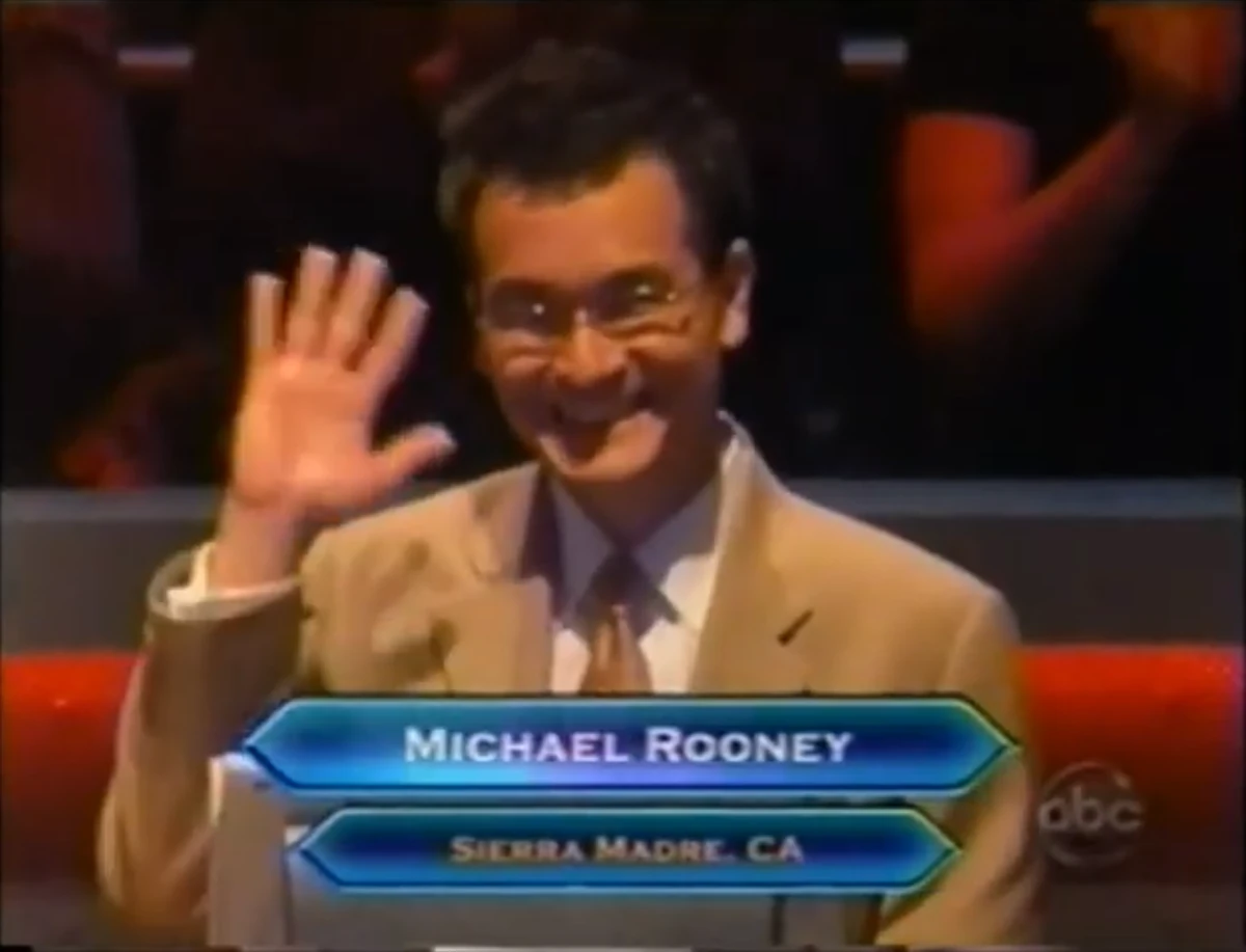 Michael Rooney | Who Wants To Be A Millionaire Wiki | Fandom