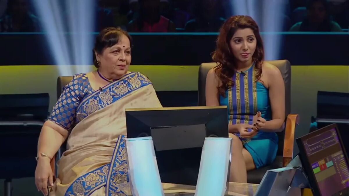 Rohini Hattangadi and Gauri Nalavade | Who Wants To Be A Millionaire ... Rohini Hattangadi and Gauri Nalavade | Who Wants To Be A Millionaire ...