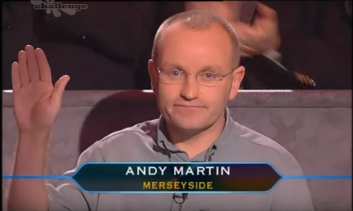 Andy Martin | Who Wants To Be A Millionaire Wiki | Fandom