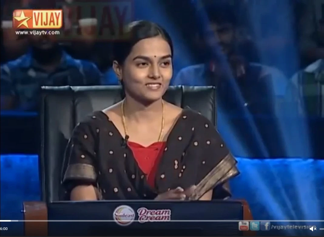 Mohanapriya M | Who Wants To Be A Millionaire Wiki | Fandom