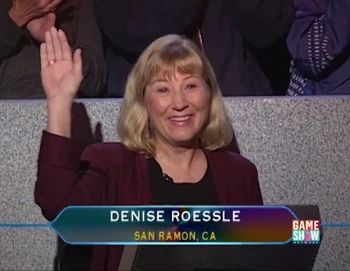 Denise Roessle | Who Wants To Be A Millionaire Wiki | Fandom