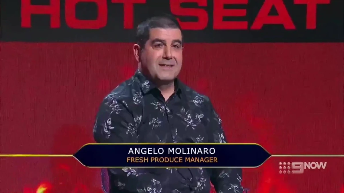 Angelo Molinaro | Who Wants To Be A Millionaire Wiki | Fandom