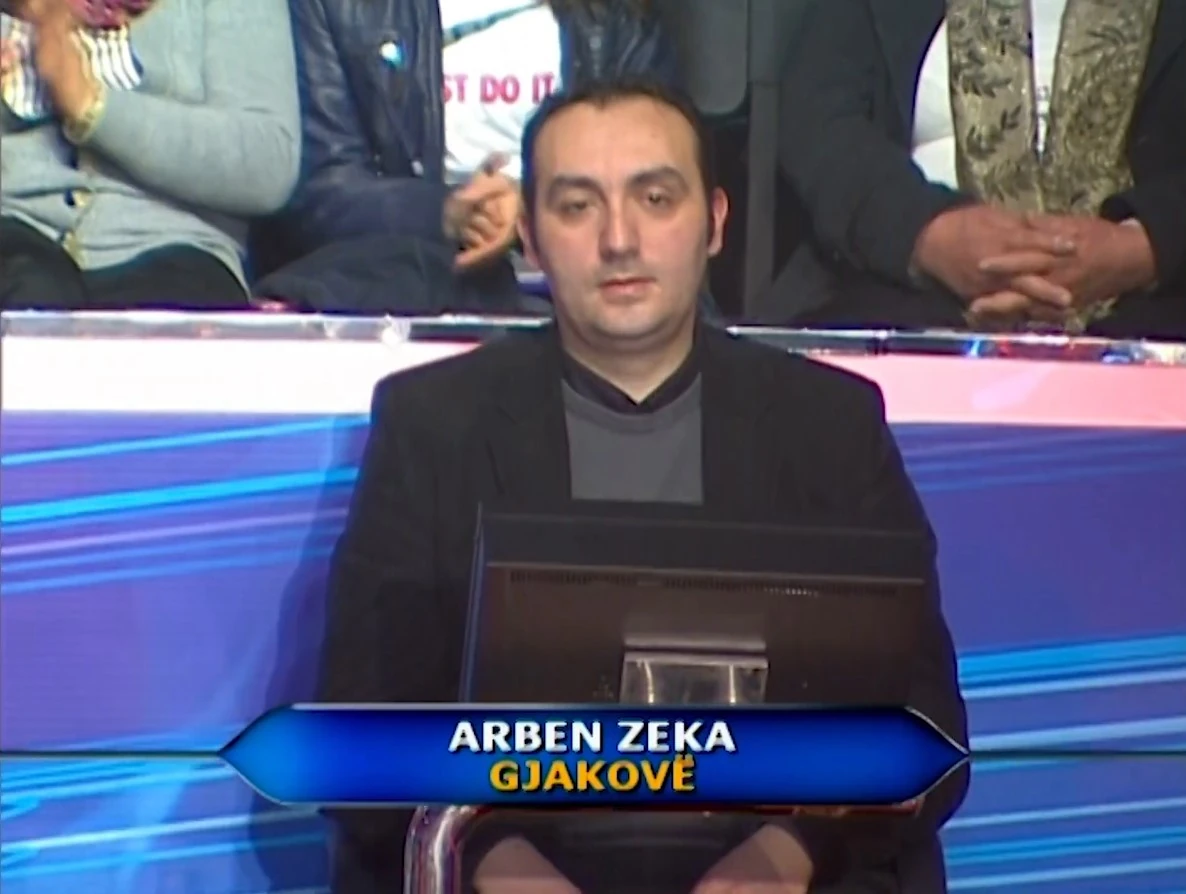 Arben Zeka | Who Wants To Be A Millionaire Wiki | Fandom