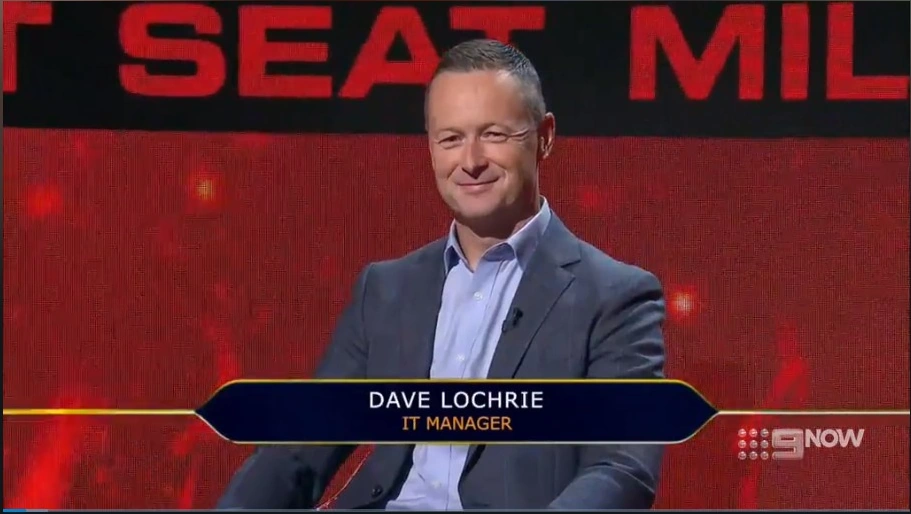 Dave Lochrie | Who Wants To Be A Millionaire Wiki | Fandom