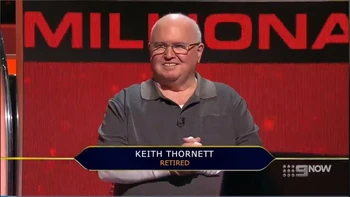 Keith Thornett | Who Wants To Be A Millionaire Wiki | Fandom
