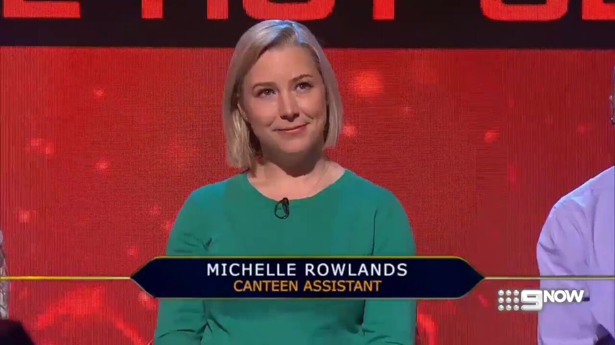 Michelle Rowlands Who Wants To Be A Millionaire Wiki Fandom