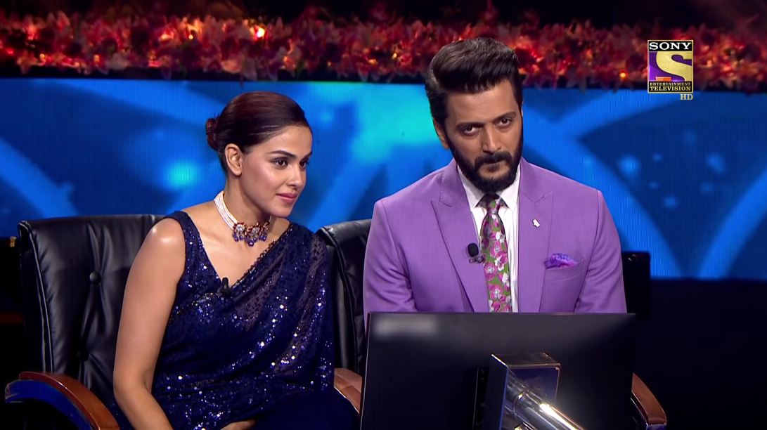 Riteish Deshmukh And Genelia Dsouza Who Wants To Be A Millionaire