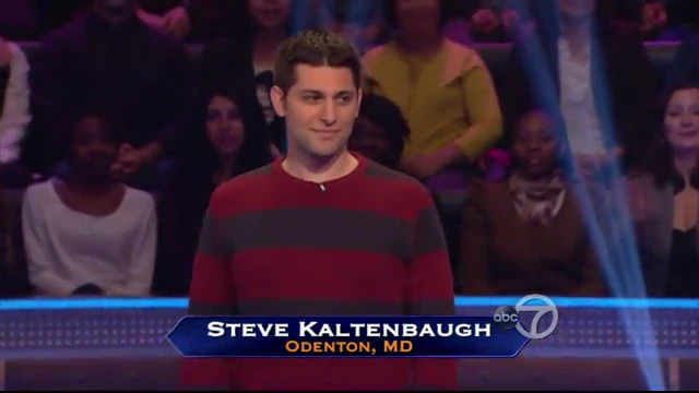Steve Kaltenbaugh | Who Wants To Be A Millionaire Wiki | Fandom