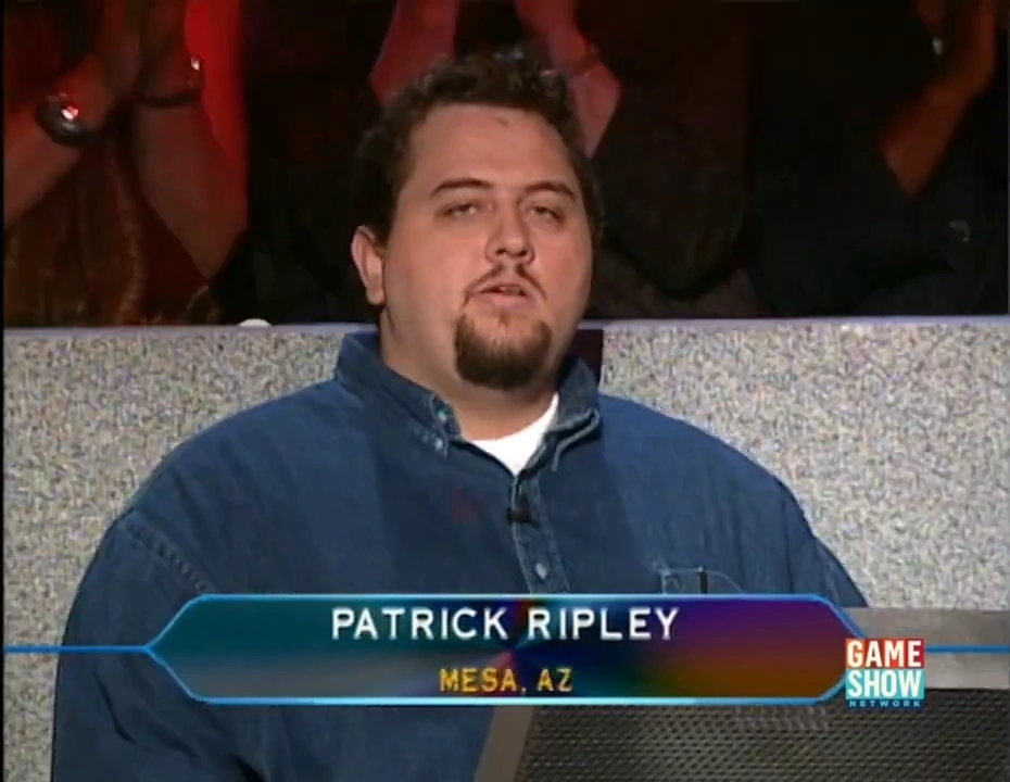 Patrick Ripley | Who Wants To Be A Millionaire Wiki | Fandom