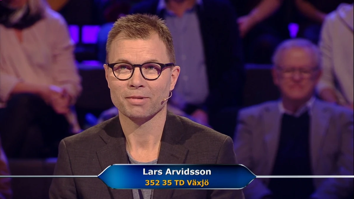 Lars Arvidsson | Who Wants To Be A Millionaire Wiki | Fandom