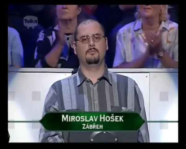 Miroslav Hošek | Who Wants To Be A Millionaire Wiki | Fandom