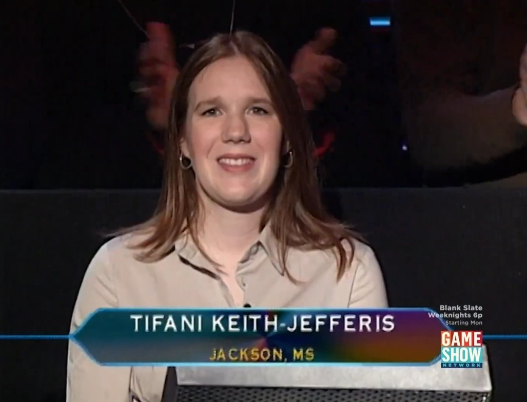 Tifani Keith-Jefferis | Who Wants To Be A Millionaire Wiki | Fandom