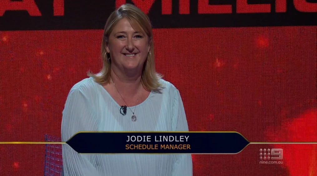 Jodie Lindley | Who Wants To Be A Millionaire Wiki | Fandom