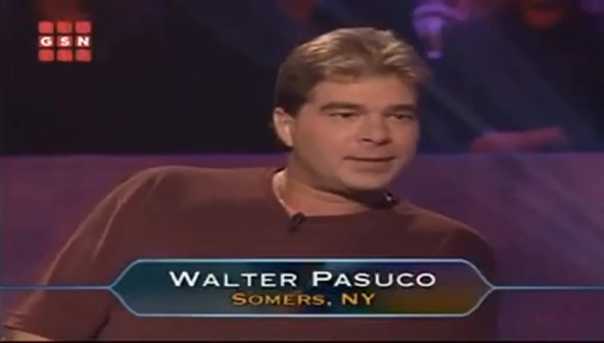 Walter Pasuco | Who Wants To Be A Millionaire Wiki | Fandom
