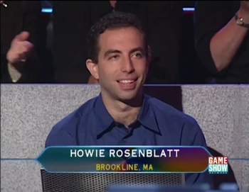Howie Rosenblatt | Who Wants To Be A Millionaire Wiki | Fandom