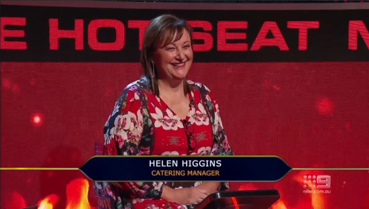 Helen Higgins | Who Wants To Be A Millionaire Wiki | Fandom
