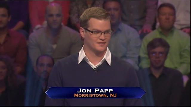 Jon Papp | Who Wants To Be A Millionaire Wiki | Fandom
