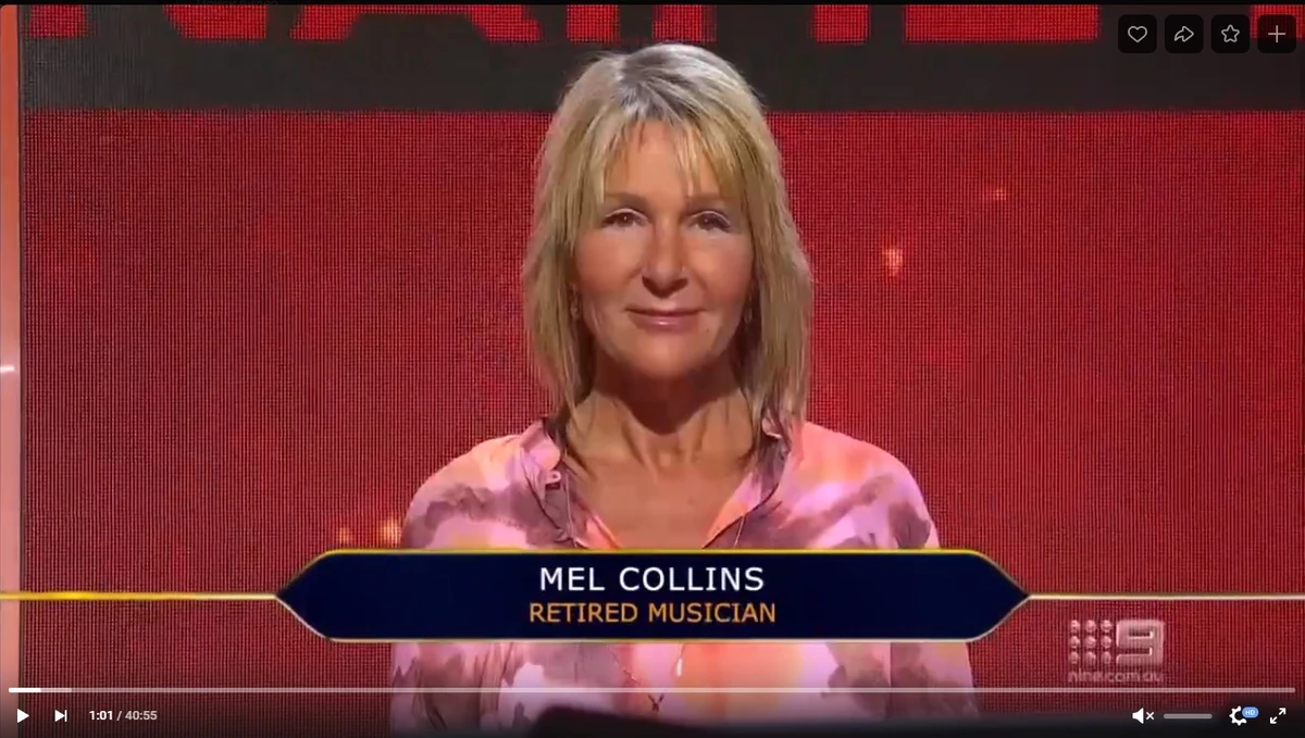 Mel Collins | Who Wants To Be A Millionaire Wiki | Fandom