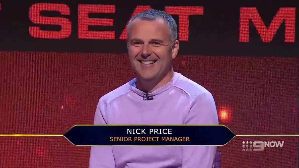 Nick Price (Millionaire Hot Seat 2023 season contestant) | Who Wants To ...