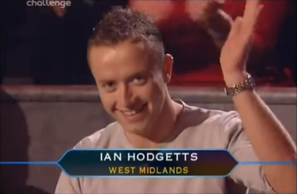 Ian Hodgetts Who Wants To Be A Millionaire Wiki Fandom