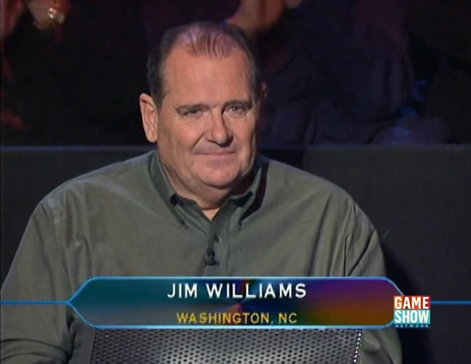 Jim Williams | Who Wants To Be A Millionaire Wiki | Fandom