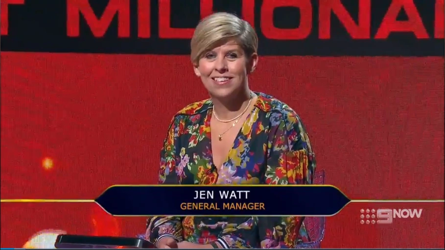Jen Watt | Who Wants To Be A Millionaire Wiki | Fandom