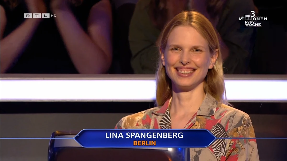 Lina Spangenberg | Who Wants To Be A Millionaire Wiki | Fandom