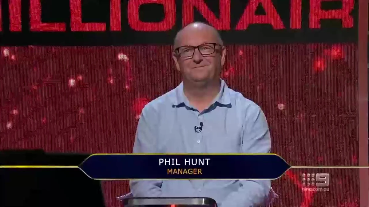 Phil Hunt | Who Wants To Be A Millionaire Wiki | Fandom