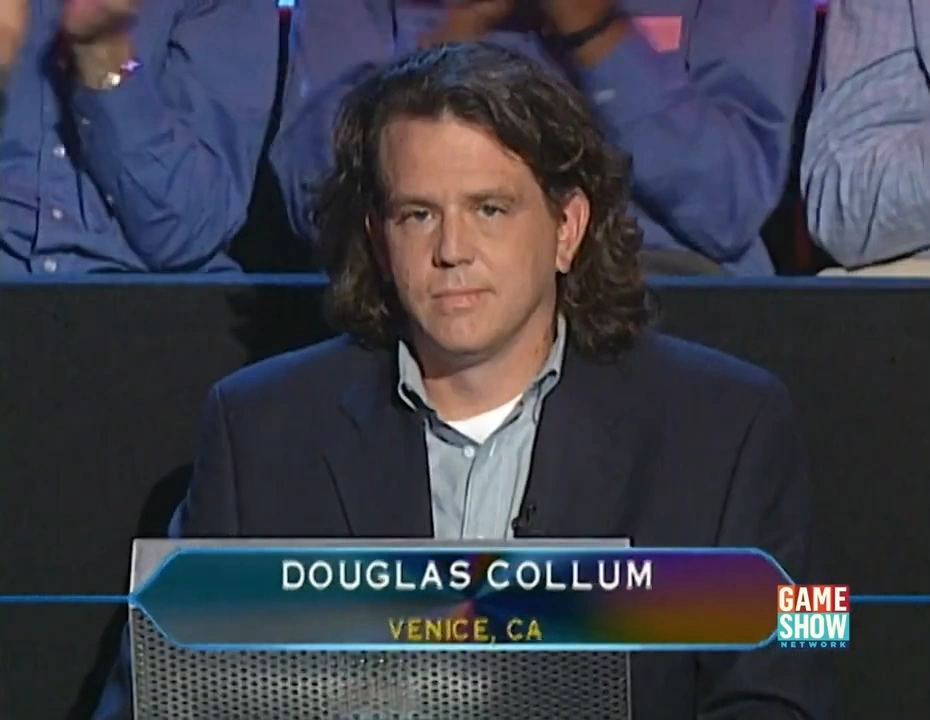 Douglas Collum | Who Wants To Be A Millionaire Wiki | Fandom