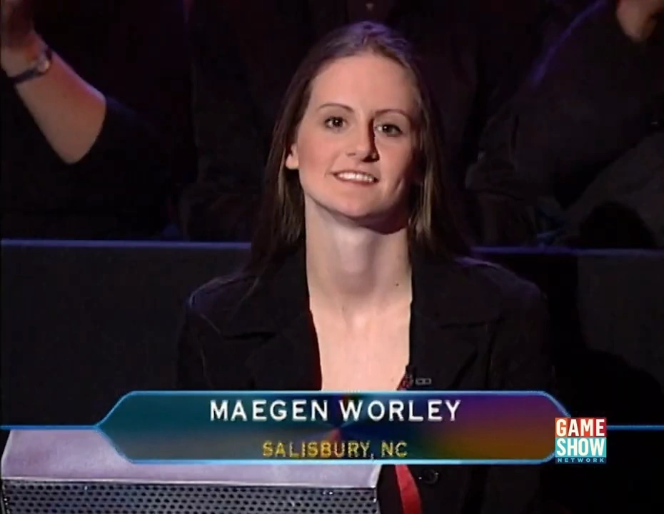 Maegen Worley | Who Wants To Be A Millionaire Wiki | Fandom