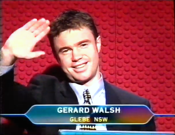 Gerard Walsh Who Wants To Be A Millionaire Wiki Fandom