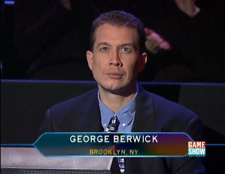 George Berwick | Who Wants To Be A Millionaire Wiki | Fandom