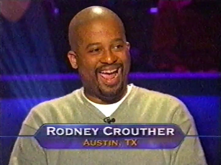 Rodney Crouther | Who Wants To Be A Millionaire Wiki | Fandom