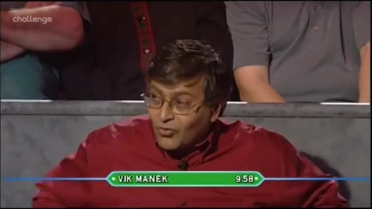 Vik Manek | Who Wants To Be A Millionaire Wiki | Fandom