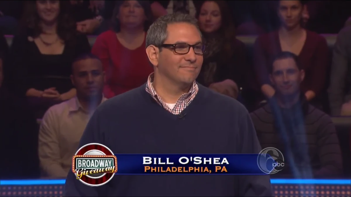 Bill O'Shea | Who Wants To Be A Millionaire Wiki | Fandom