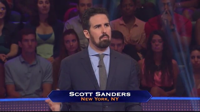 Scott Sanders | Who Wants To Be A Millionaire Wiki | Fandom