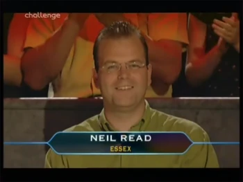 Neil Read | Who Wants To Be A Millionaire Wiki | Fandom