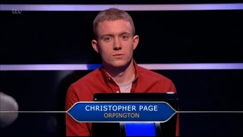 Christopher Page | Who Wants To Be A Millionaire Wiki | Fandom