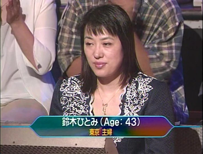 Hitomi Suzuki | Who Wants To Be A Millionaire Wiki | Fandom