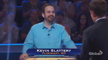 Kevin Slattery | Who Wants To Be A Millionaire Wiki | Fandom