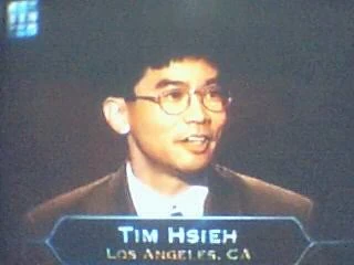Tim Hsieh | Who Wants To Be A Millionaire Wiki | Fandom