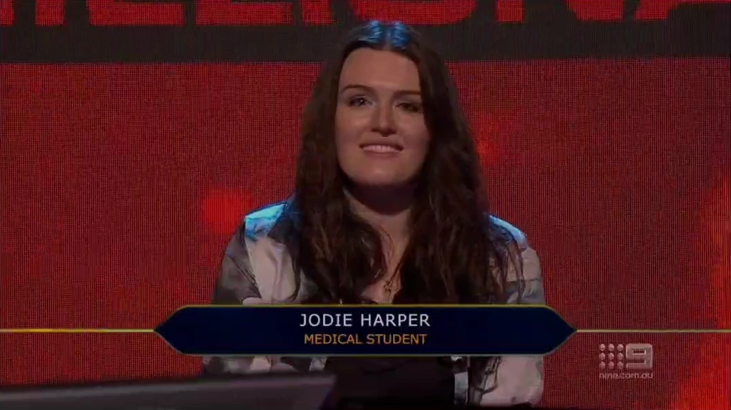 Jodie Harper | Who Wants To Be A Millionaire Wiki | Fandom
