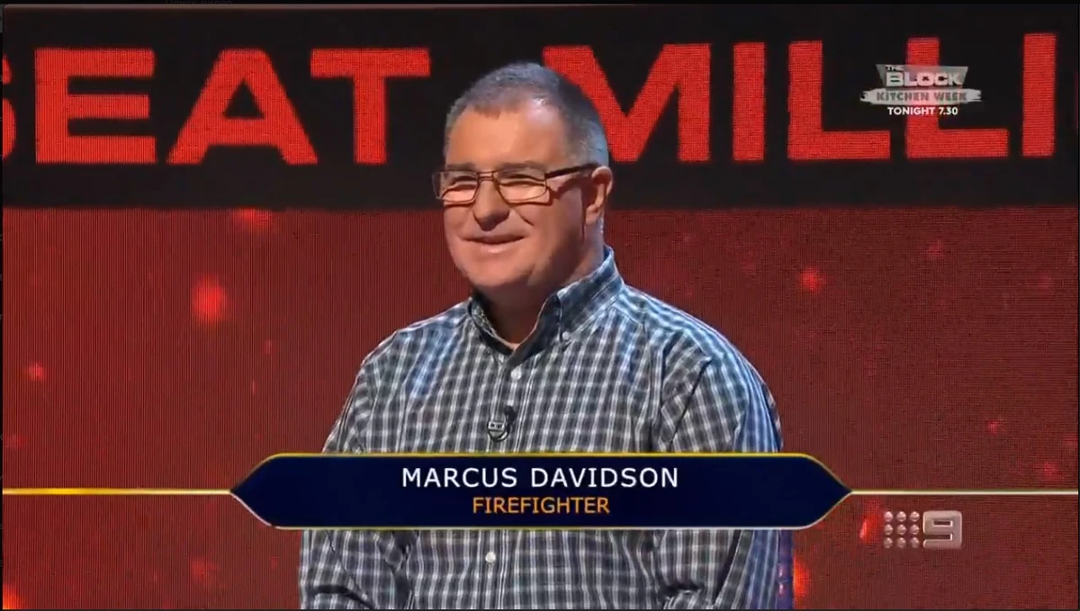 Marcus Davidson | Who Wants To Be A Millionaire Wiki | Fandom