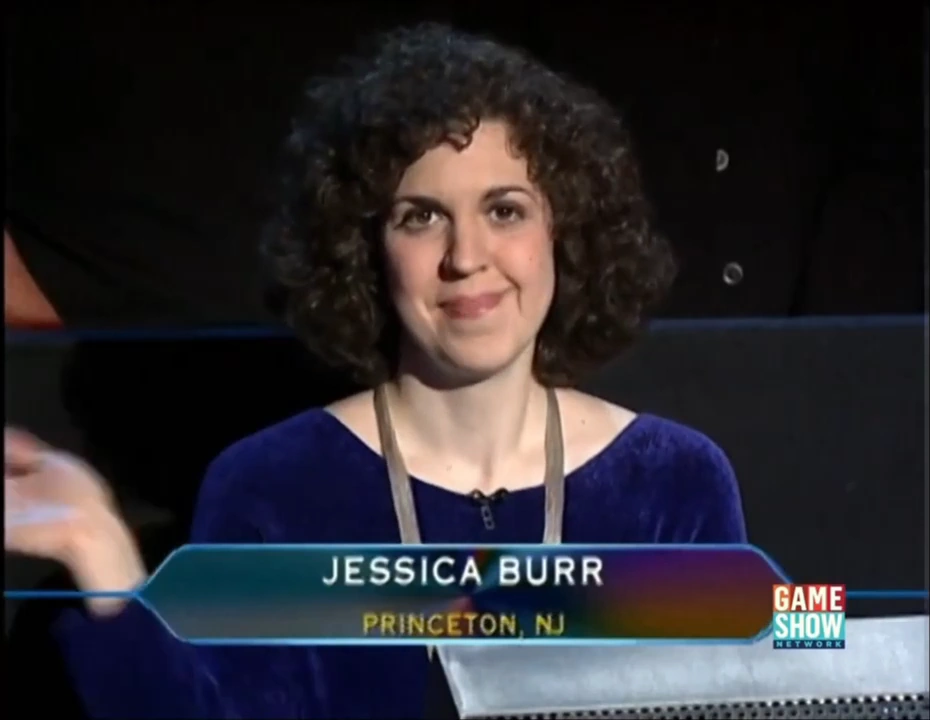 Jessica Burr | Who Wants To Be A Millionaire Wiki | Fandom